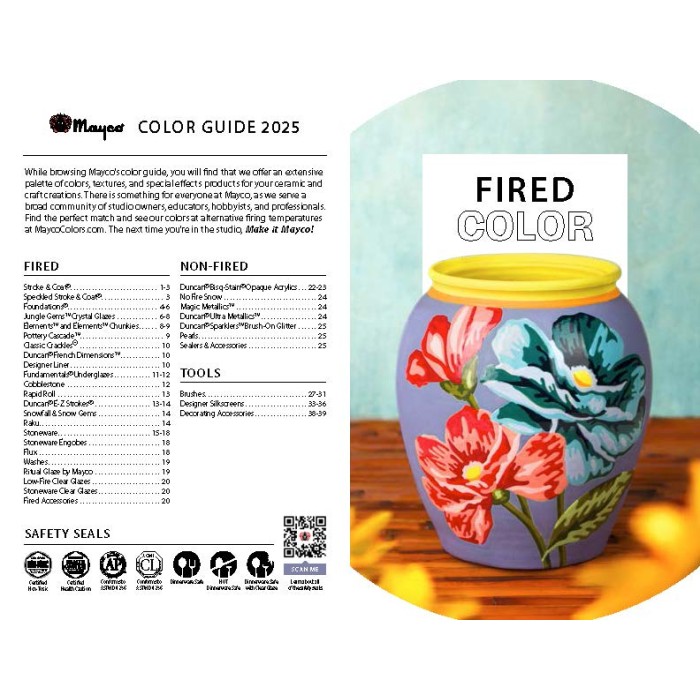 Mayco MC-514E Color Guide (2025)