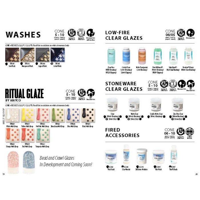 Mayco MC-514E Color Guide (2025)