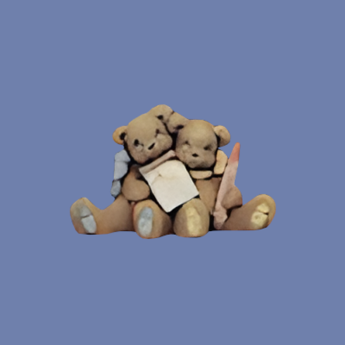 Clay Magic 1475 September Cuddle Bears (Crayon) Mold