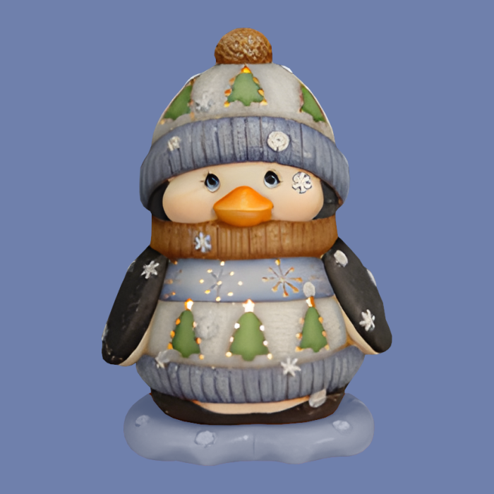 Clay Magic 2156 Penguin Light Top Mold