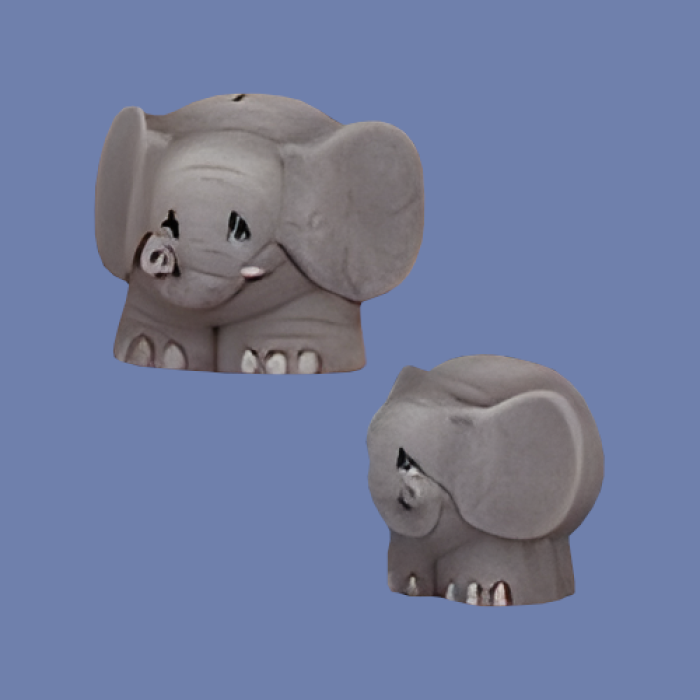 Clay Magic 2395 Medium & Small Elephants Mold