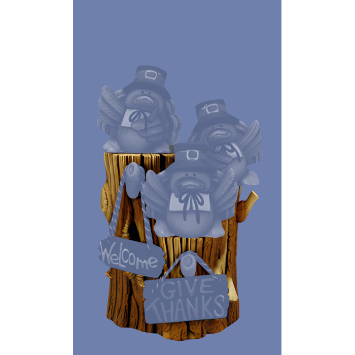 Triple Tree Stump Mold