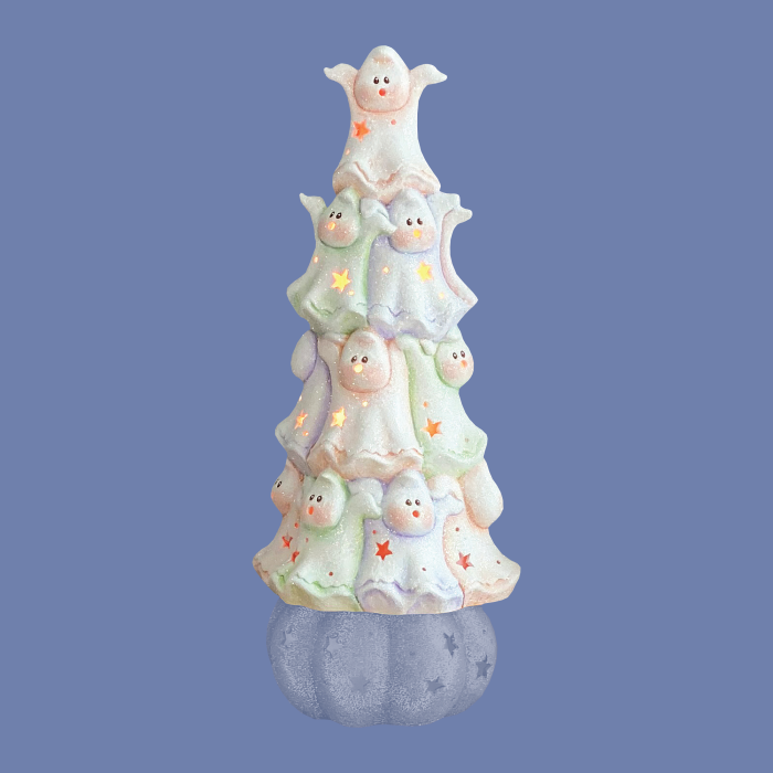 Clay Magic 4363 Marshmallow Ghost Tree Mold