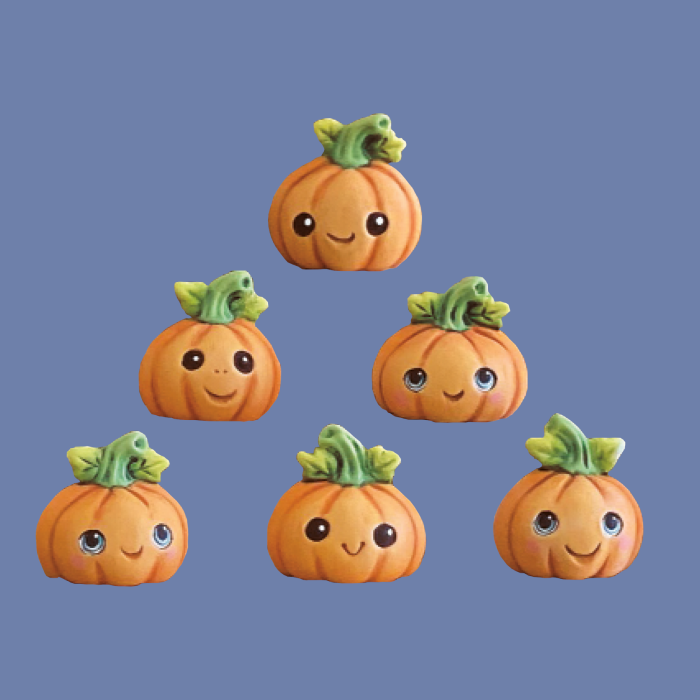 Clay Magic 4491 Six Pack Anime Pumpkin Mold