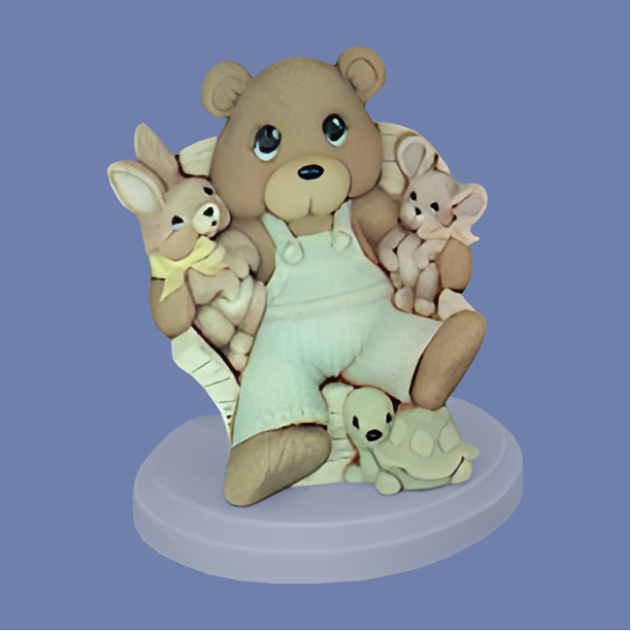 Clay Magic 630 Bear Lamp Mold