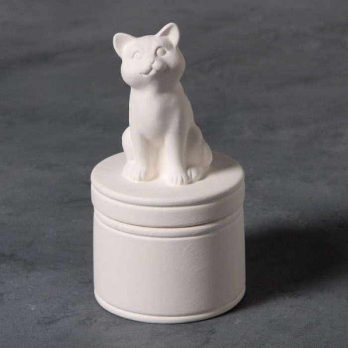 Mayco CD-589 Cat Lid with Box Mold