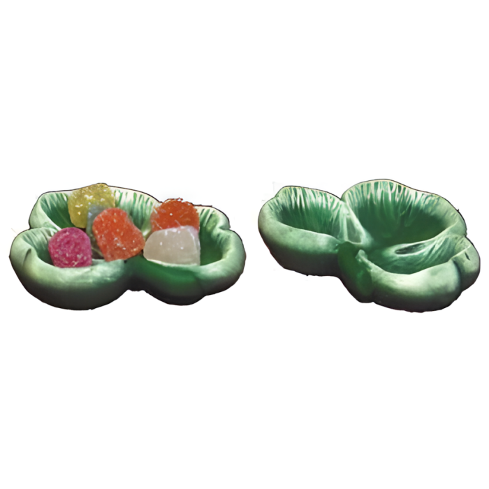 Nowell's 1994 Two Shamrock Favor Dishes Mold