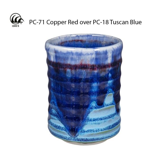Amaco PC-18 Tuscan Blue High Fire Glaze (Pint)