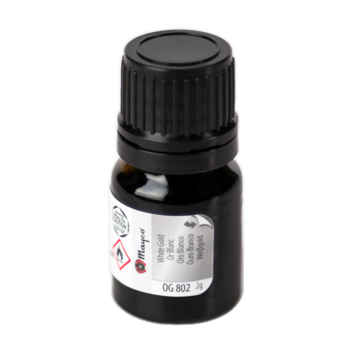 Duncan OG802 White Gold Overglaze (2 gram)